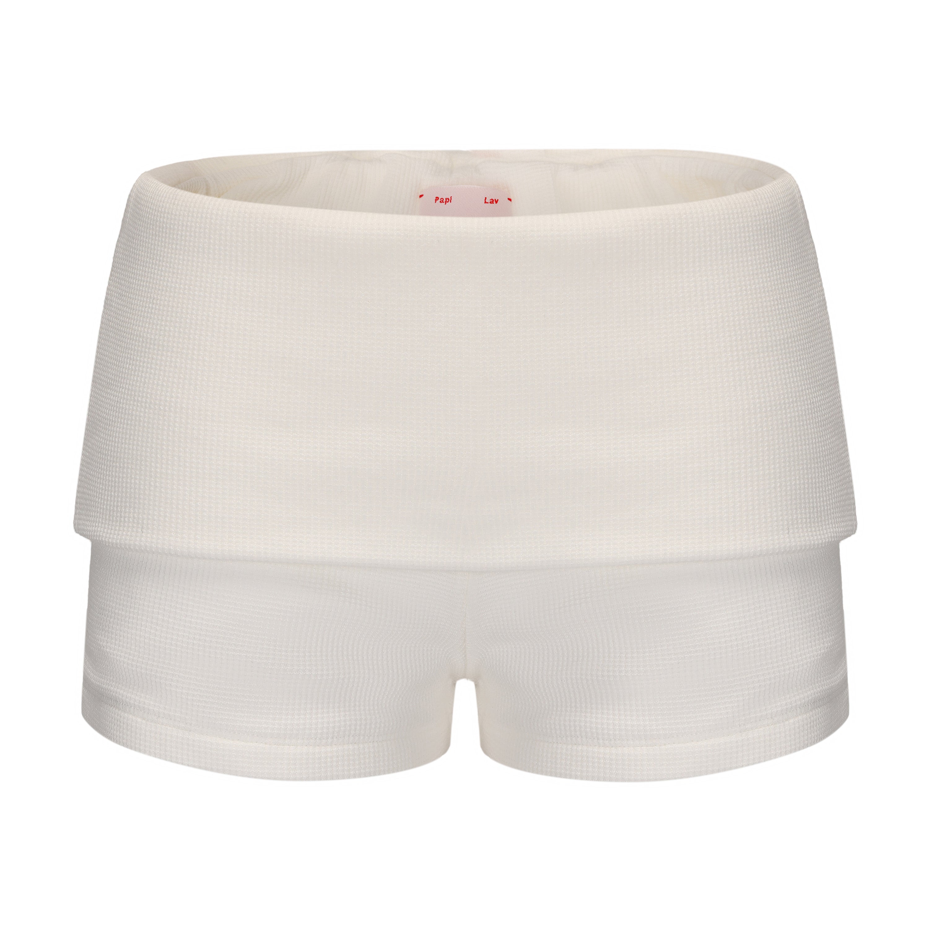 WHITE RIZZ SHORTS – Papilav