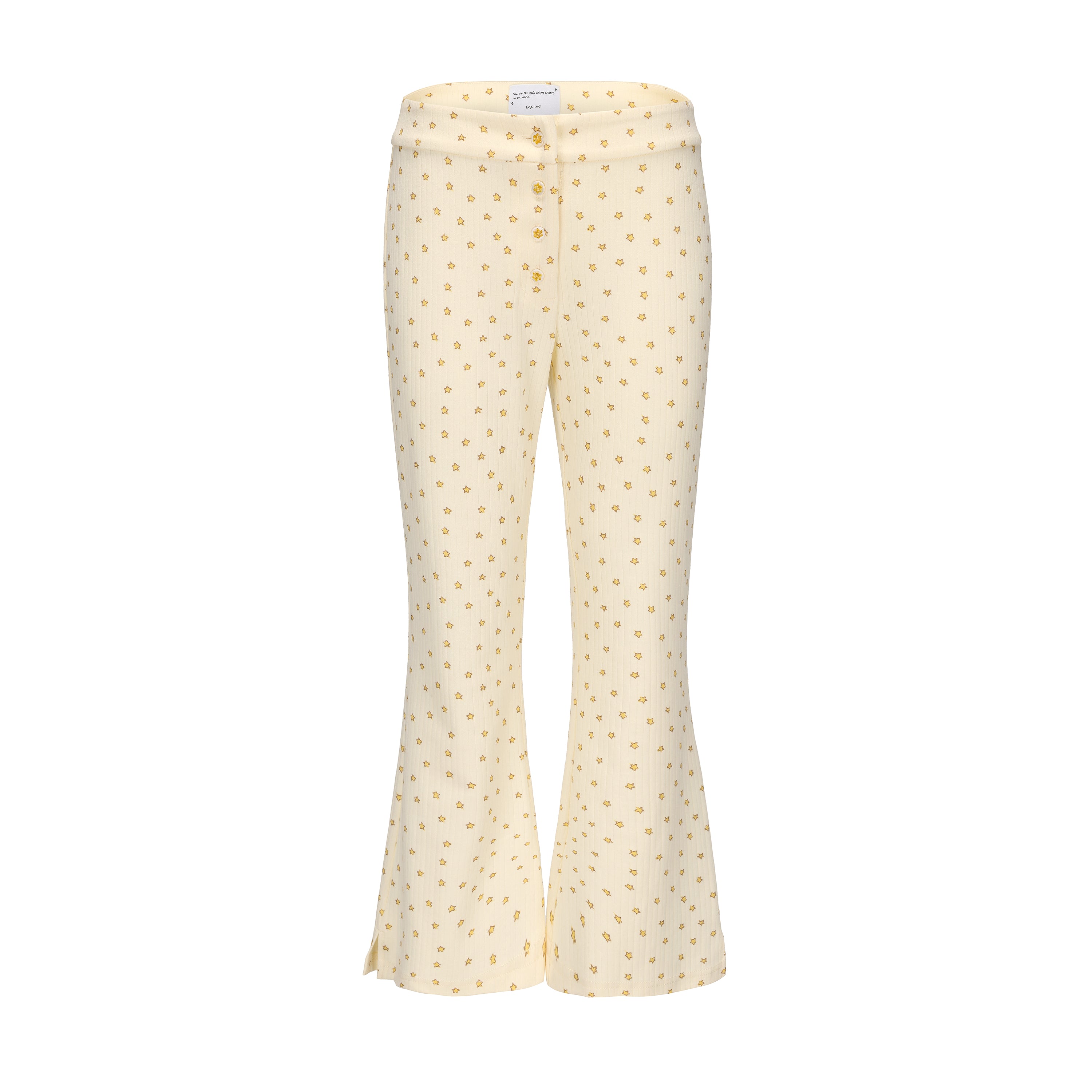 YELLOW STAR PRINT GABI PANTS – Papilav